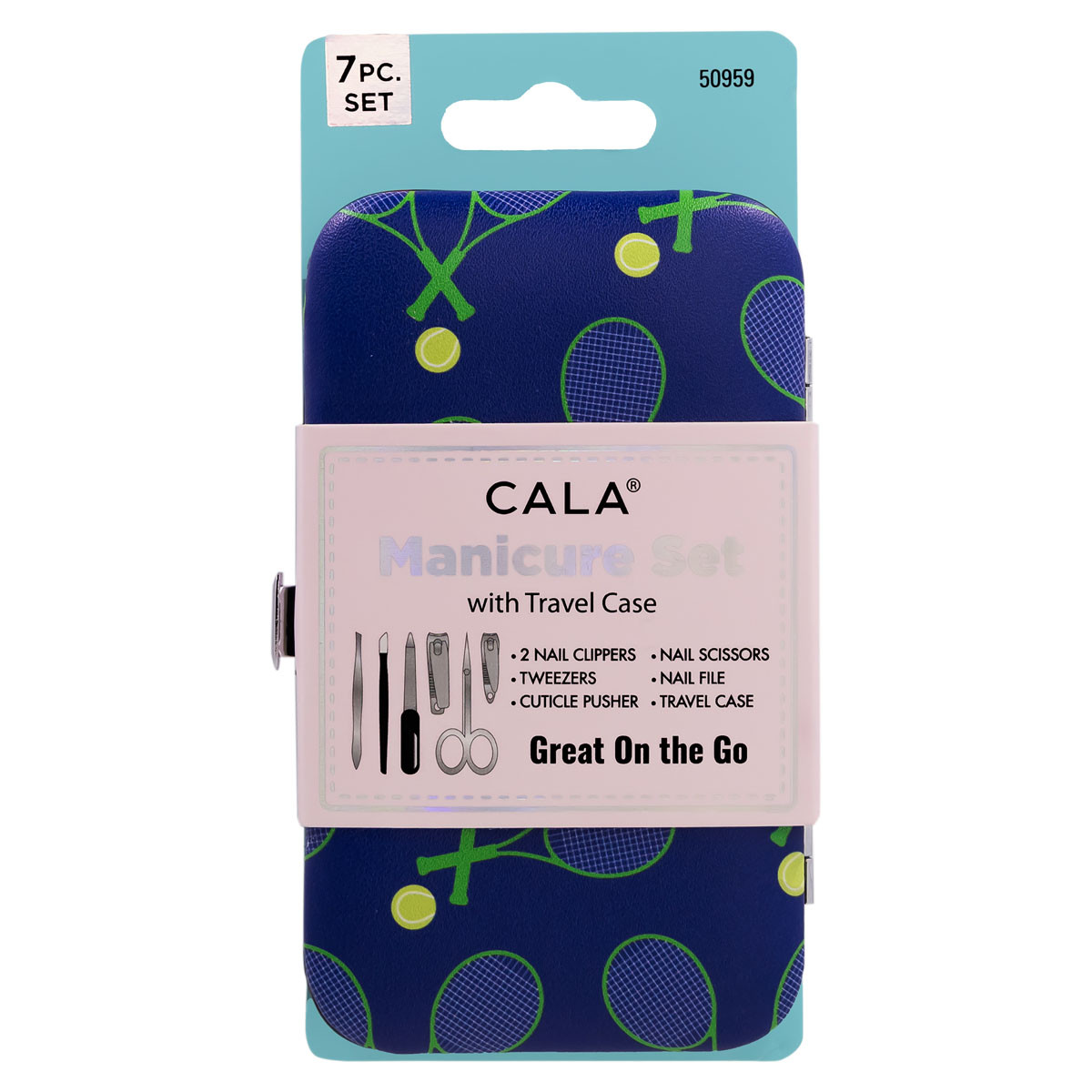 CALA Product | Manicure Set w/ Travel Case (Game Time)