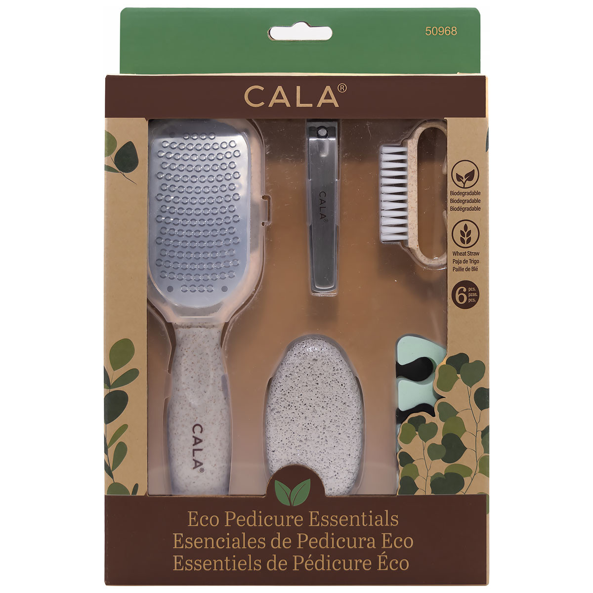 Eco Pedicure Essentials – 6-Piece Set | CALA Products