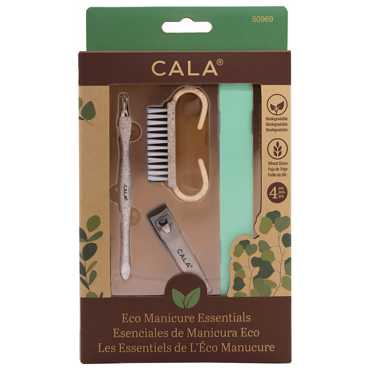 CALA® Eco Manicure Essentials – 4-Piece Set