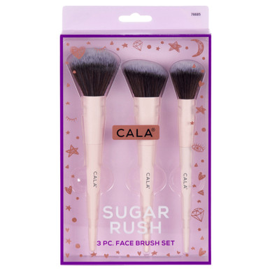 CALA Products | Sugar Rush Face Brush Set (3pcs)