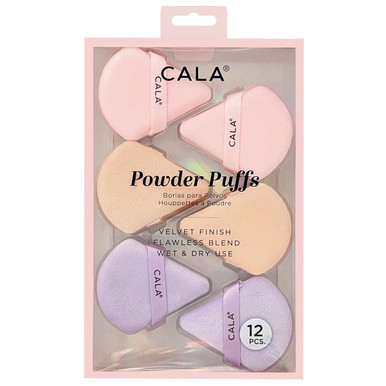 CALA Product | Powder Puffs: Nude/Pink (6pcs)