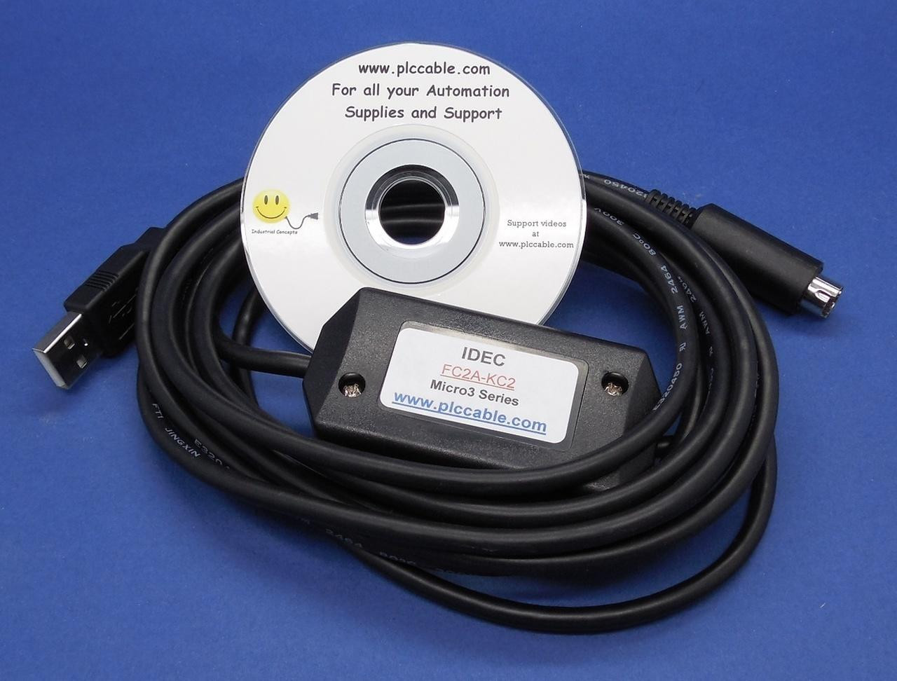 Idec Micro3 Plc Programming Cable Usb Fc2a Kc2 Micro 3 Square D