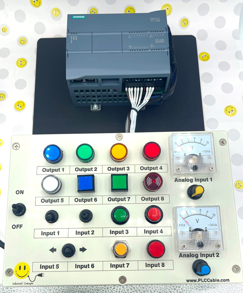 Siemens S7 1200 Deluxe PLC Trainer, ANALOG, (No Software), Ethernet ...