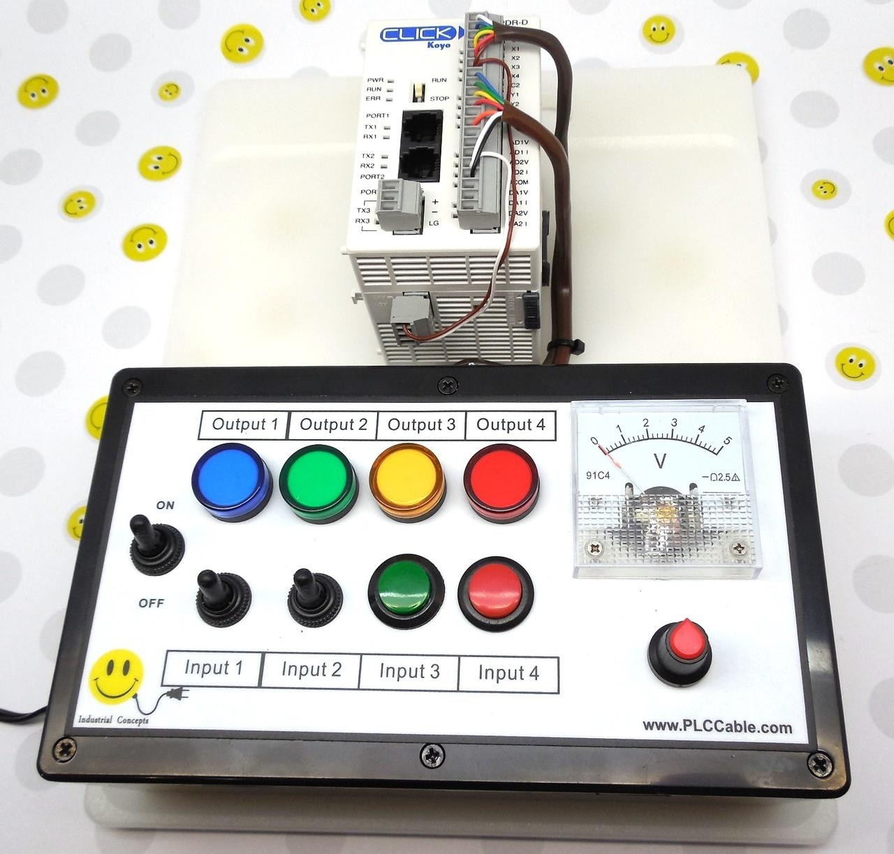 Automation Direct PLC Trainer - Click (Koyo) ANALOG - PLCCable.com ...