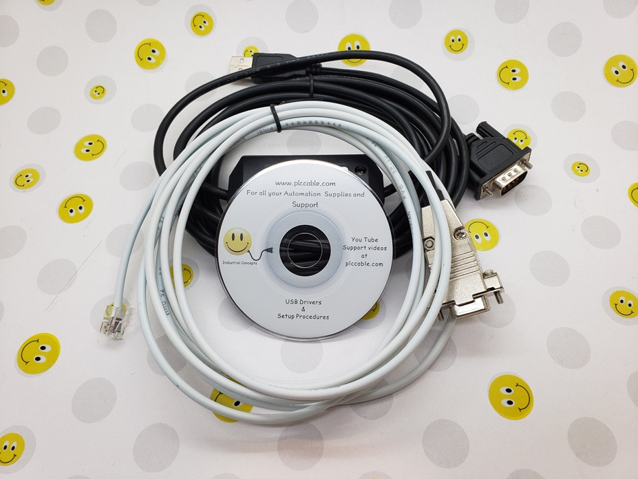 IDEC Micro1 PLC Programming Cable USB FC1A-CLA Micro 1 & Square D ...