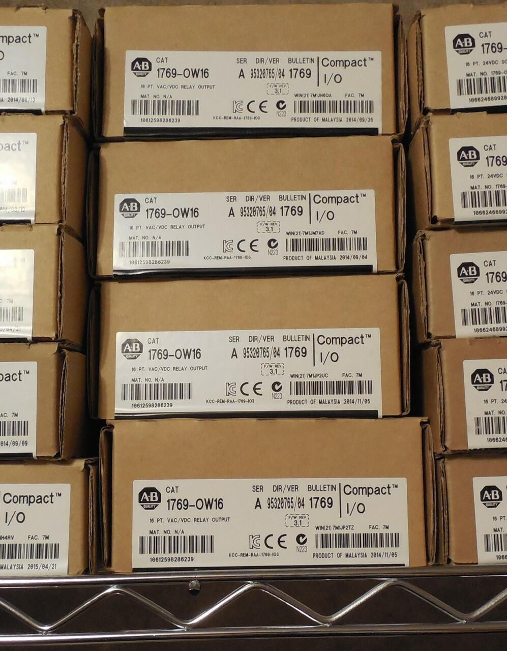 Allen Bradley MicroLogix 1769-OW16 Relay Output CompactLogix - PLCCable ...