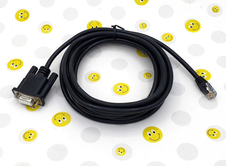 GE Fanuc ((Serial)) SNP PLC Cable IC693CBL316 Station Manager ...