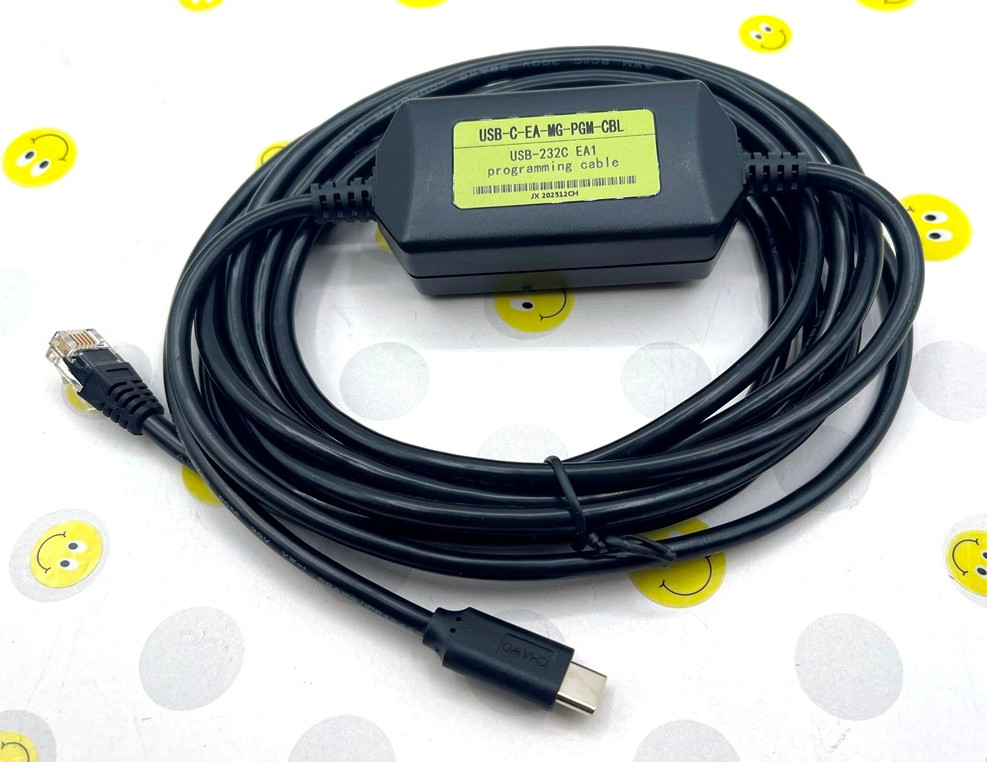 USB "C" Automation Direct USB C EA-MG-PGM-CBL Koyo, Click, Do-More, C ...