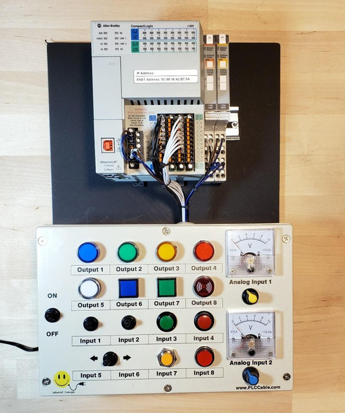 Allen Bradley PLC Trainers, Lessons, Programming Kits, learn how to program