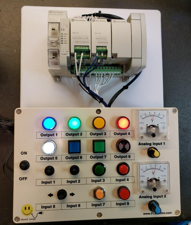 Allen Bradley Deluxe Analog Trainer Micro850 Ccw Plc Training Automation