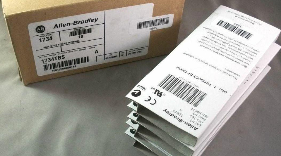 Allen-Bradley 1734-TBS Point I/O Terminal Base 8 Spring - PLCCable.com ...