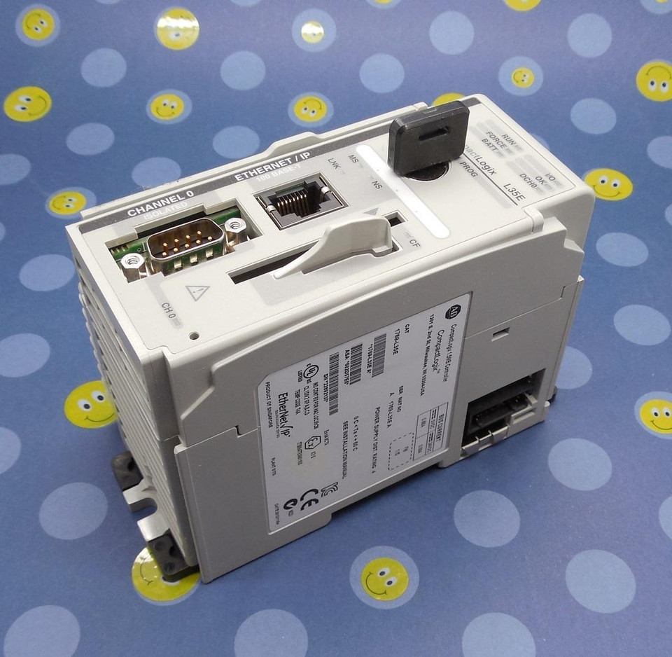 Allen Bradley Series A 1769-L35e Logix 5335E CompactLogix - PLCCable ...