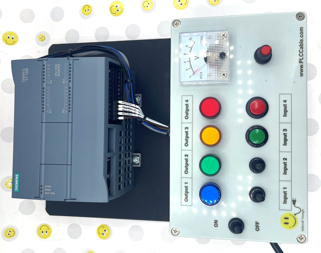 Siemens S7 1200 PLC Trainer, ANALOG, (No Software), Ethernet (1215 ...