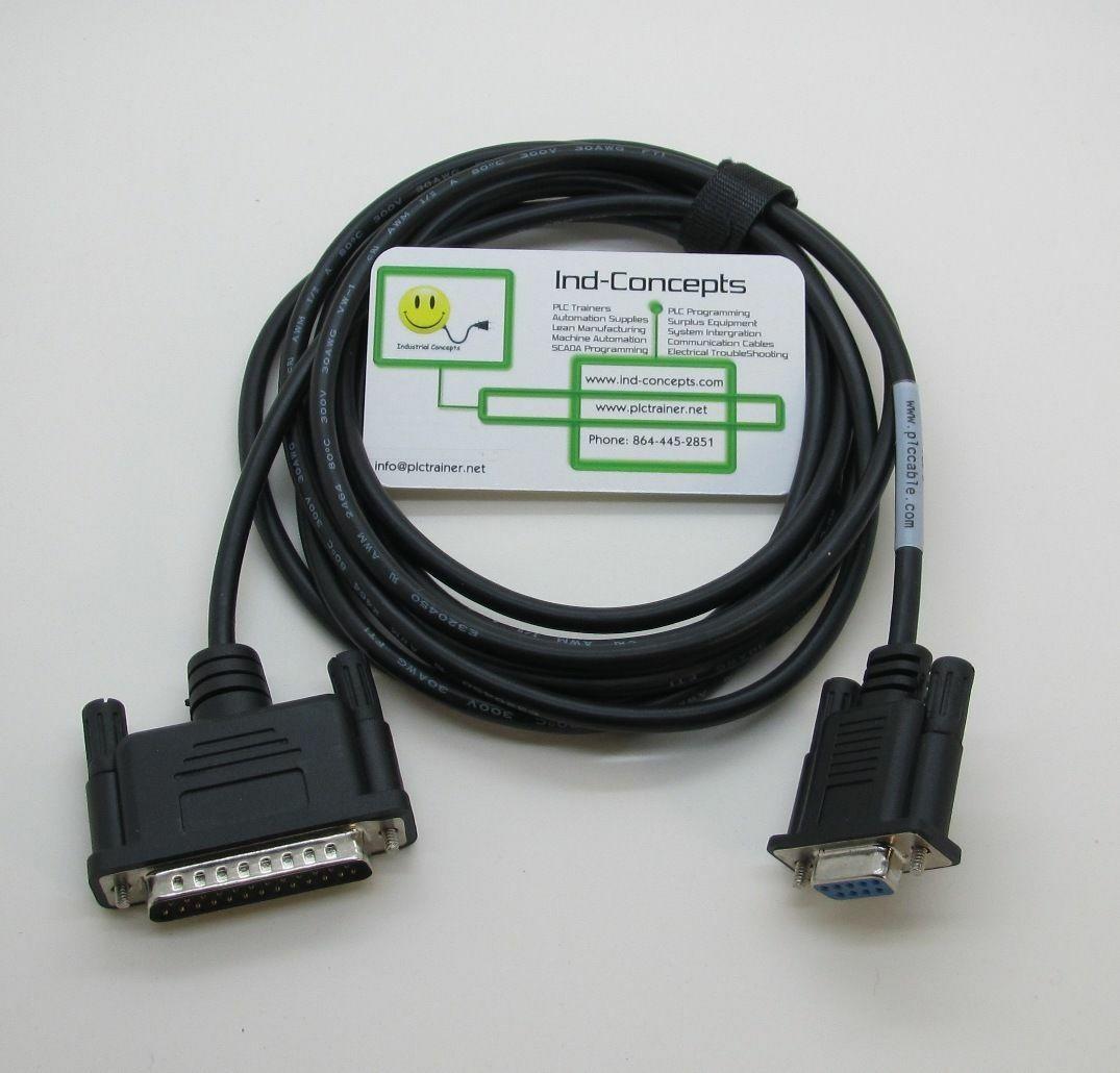 Allen Bradley Programming Cable 1784-CP10 PLC 5 Serial - PLCCable.com ...