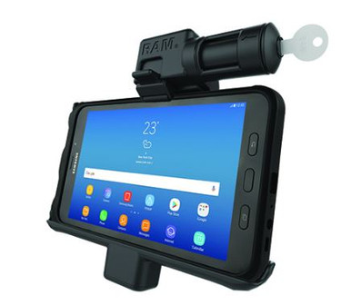 RAM Mounts Locking Powered Cradle for Galaxy Tab Active 2 - Maximise ...