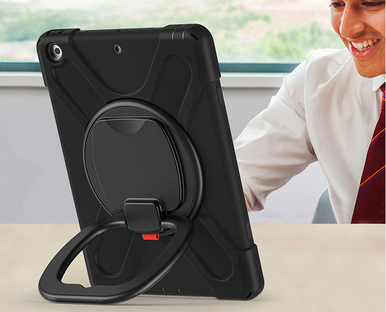 Stylepro Rugged Case with Ring Stand and Strap for iPad 10.9 10th gen ...