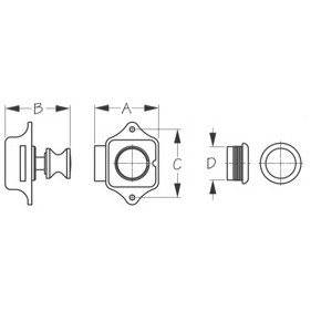 Push Button Latch