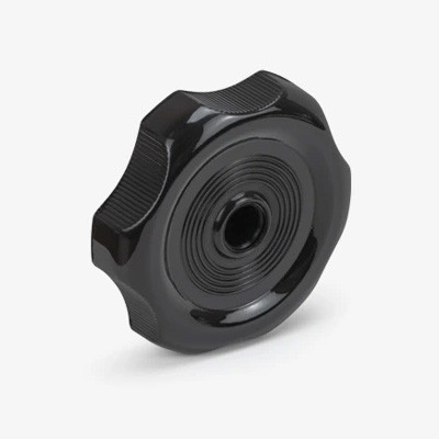 Plastic Window Knob - Black - Vintage Trailer Supply