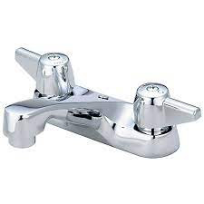 Central Brass Polished Chrome Two Handle Bathroom Faucet With Extended ...