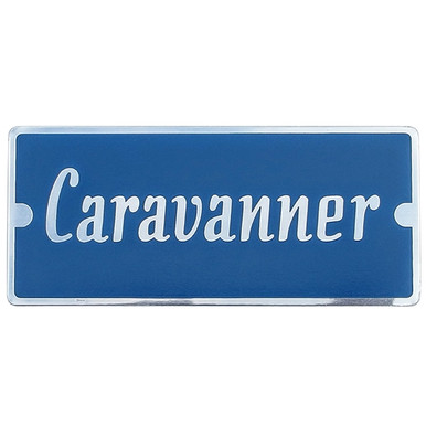 Airstream Caravanner Nameplate