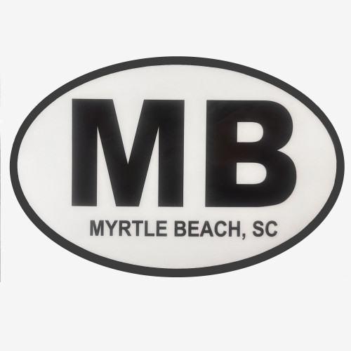 Sticker MB letters - Eagles Beachwear