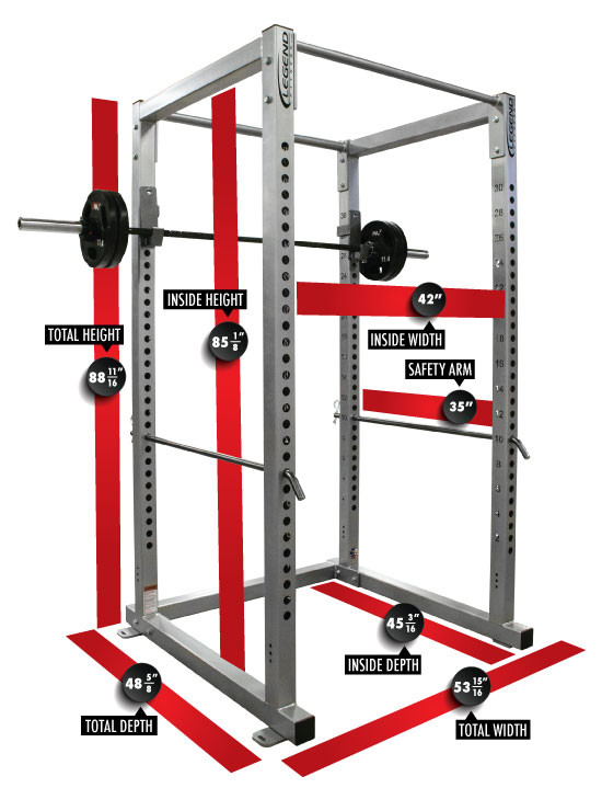 The Power Rack Combo - WF Athletic Supply