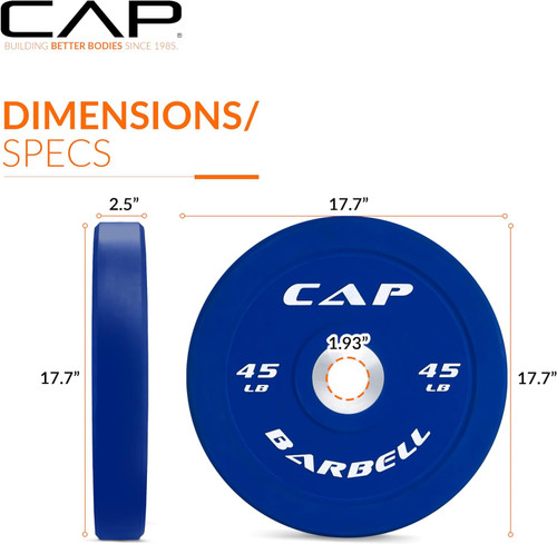 Competition Grade Rubber Olympic Bumper Plate