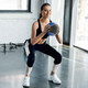 42 LB Medicine Ball Set with Rack - WF Athletic Supply