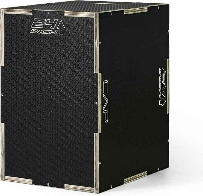 CAP Barbell 3-in-1 Plyometric Box | Multiple Sizes Non-Slip