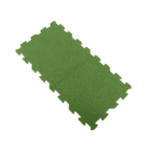 Ecore Interlocking Laminate Turf Tile Green - WF Athletic Supply