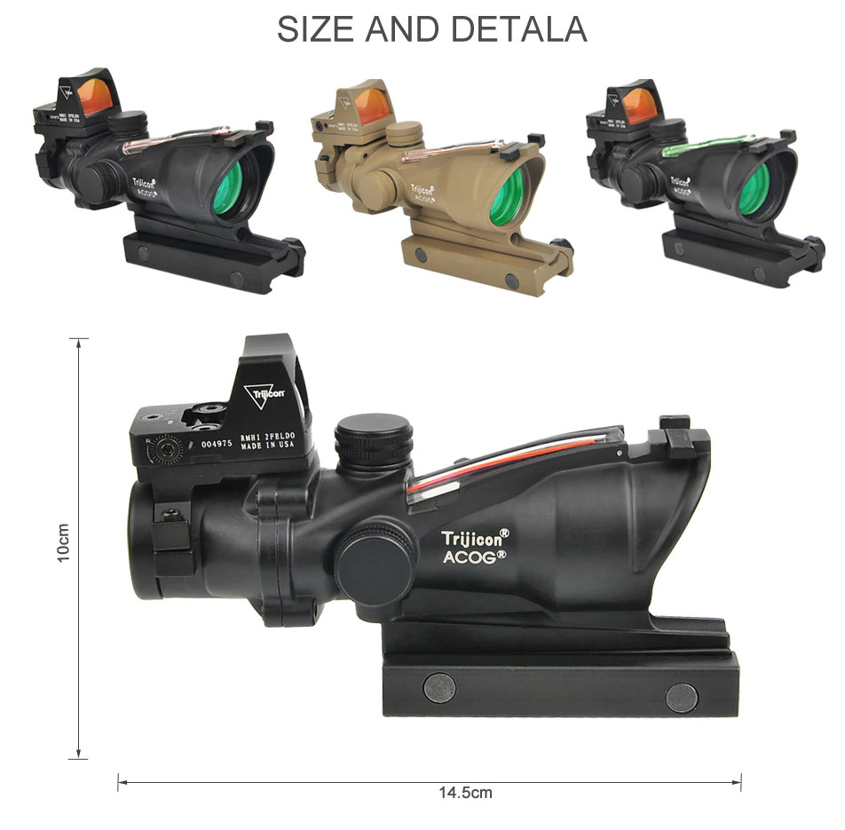 Trijicon ACOG Hunting Rifle Optics Scope - The Relentless Patriots