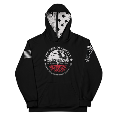 The Tree Of Liberty - Dye Sublimated Unisex Hoodie - The Relentless ...