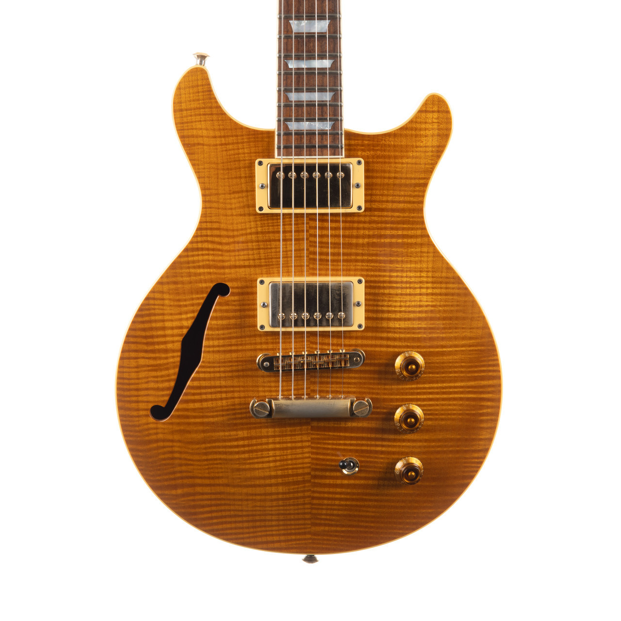 Used Hamer Artist Custom Honey Flame Maple 1996 | Cream City Music