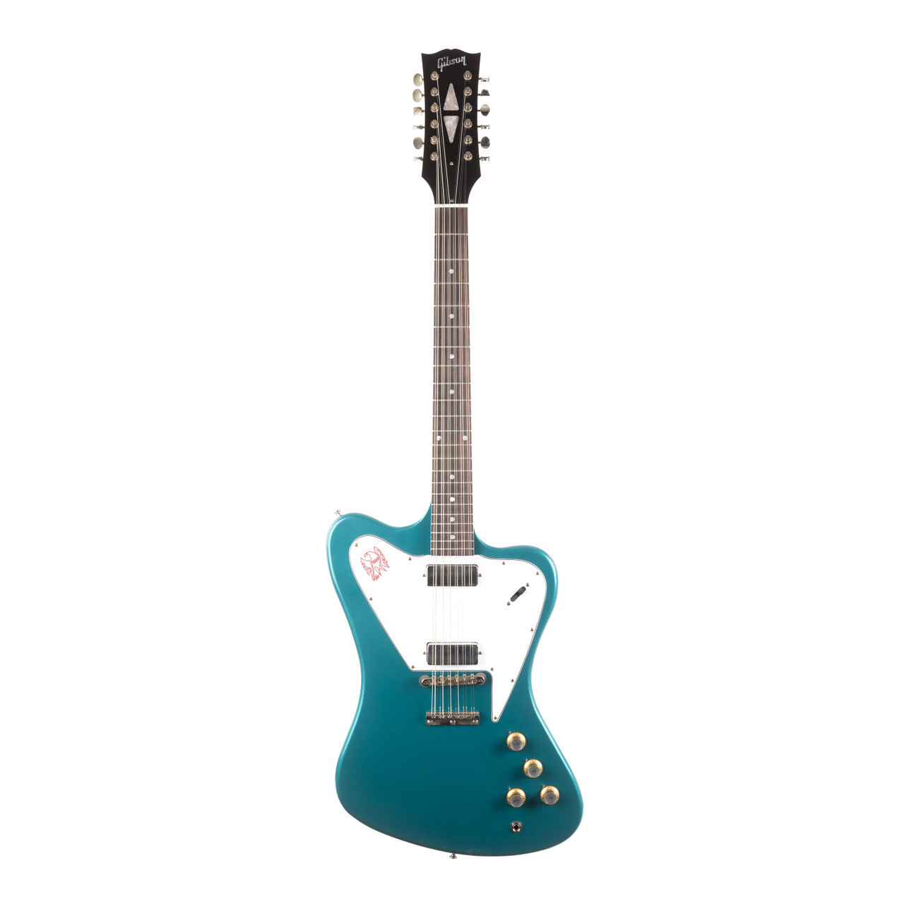 Gibson Custom 1965 Non-Reverse Firebird V 12-String Reissue - Aqua Mist ...