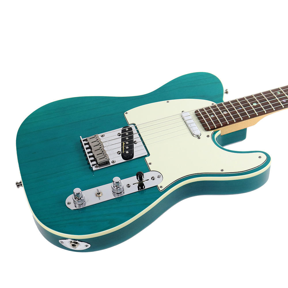 2000 Fender American Deluxe Power Telecaster Electric Guitar Trans Teal ...