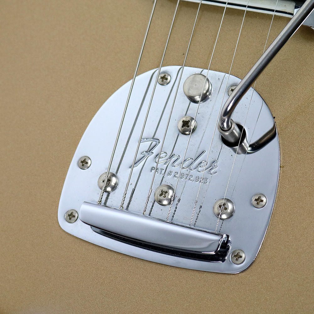 Vintage 1966 Fender Jaguar Electric Guitar Firemist Gold Custom Color ...