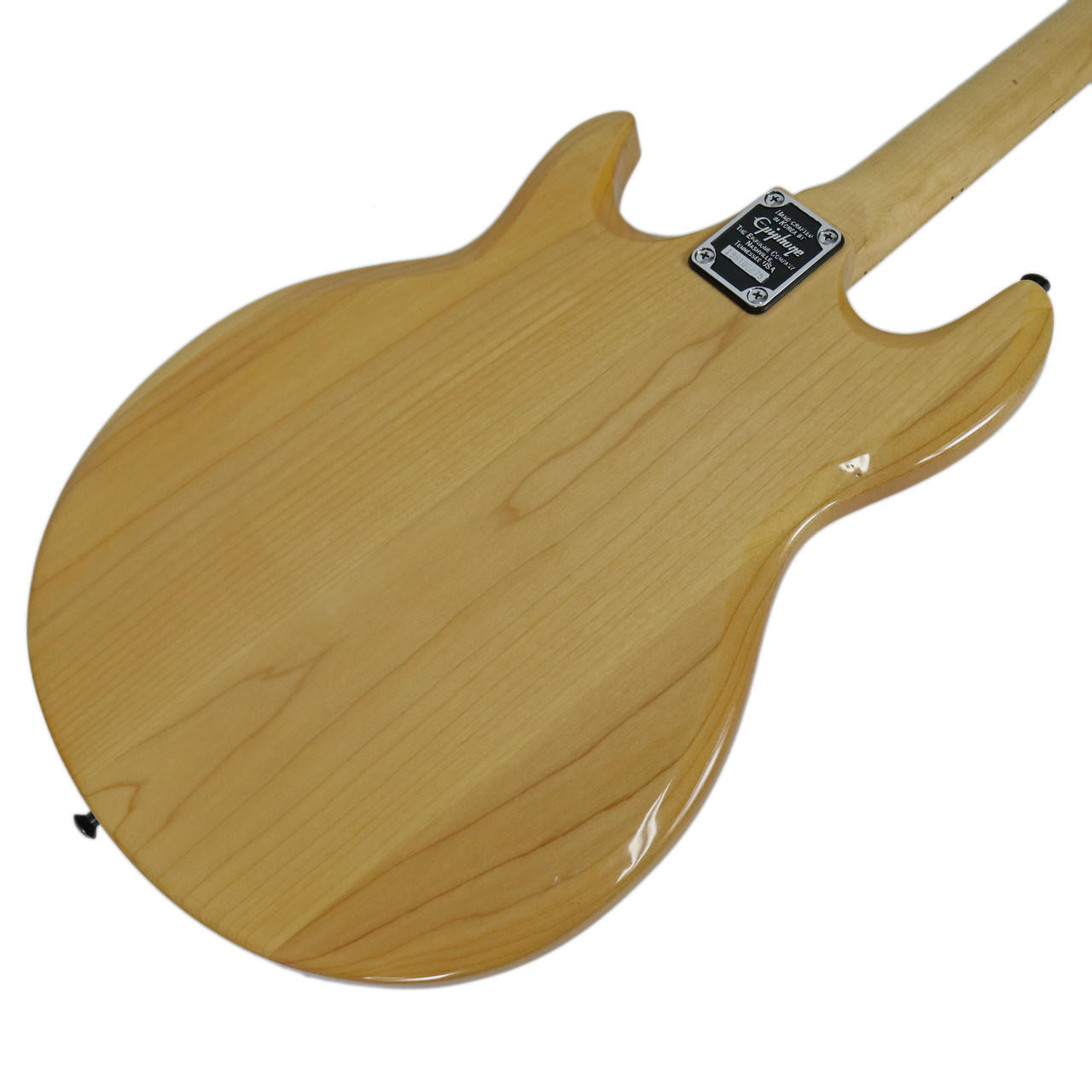 1998 Epiphone Ripper Electric Bass Guitar Natural Finish | Cream City Music