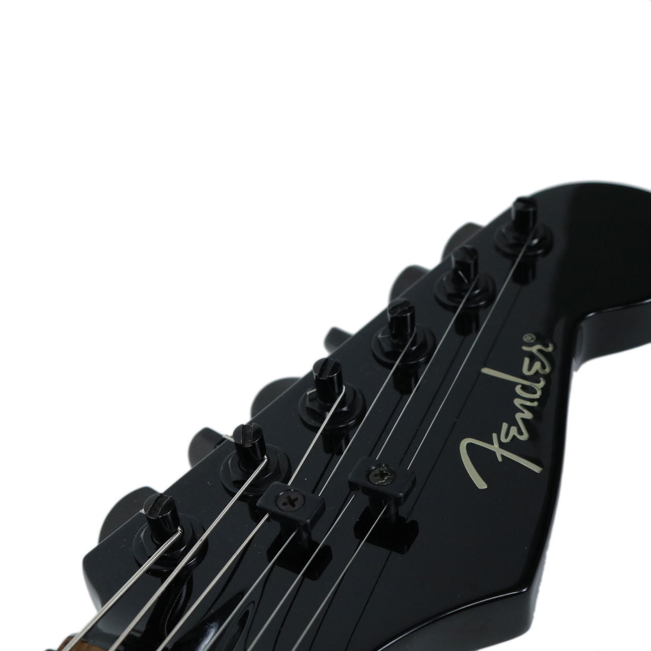 Late 90's Fender Showmaster Set Neck HH Stratocaster Black Finish ...