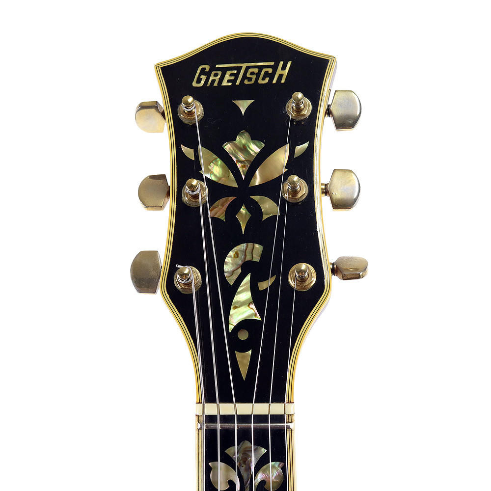 Vintage 1973 Gretsch Super Chet Electric Guitar Autumn Red Finish ...