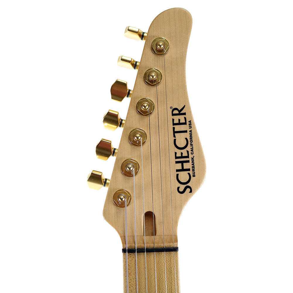 1998 Schecter USA Custom Shop Electric Guitar Metallic Red Finish ...