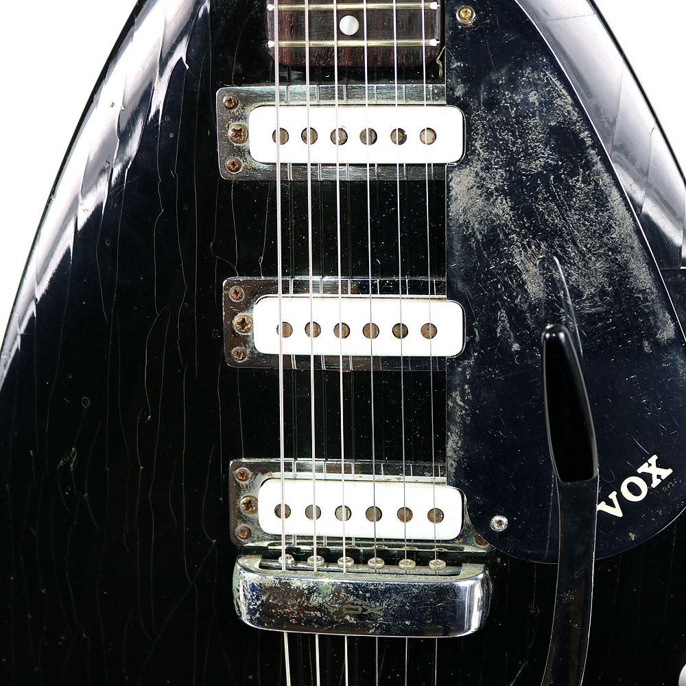 Vintage 1965 Vox Phantom Mark III Electric Guitar Made In England Black ...