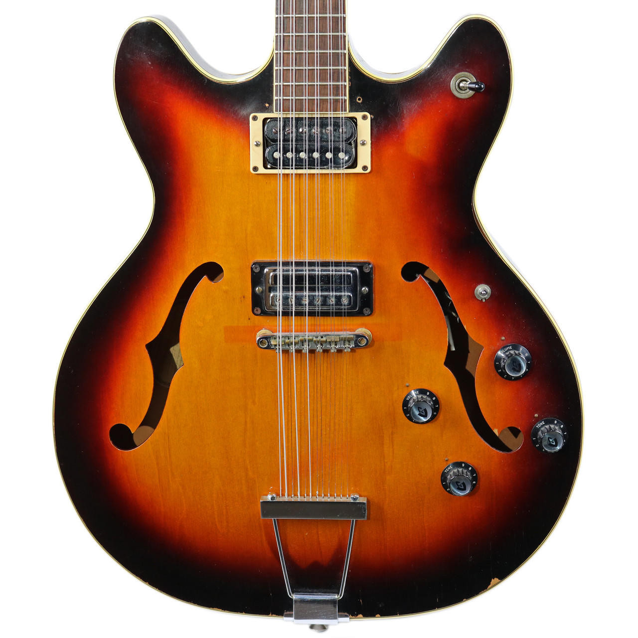 Vintage 1967 Guild Starfire XII Sunburst Finish | Cream City Music