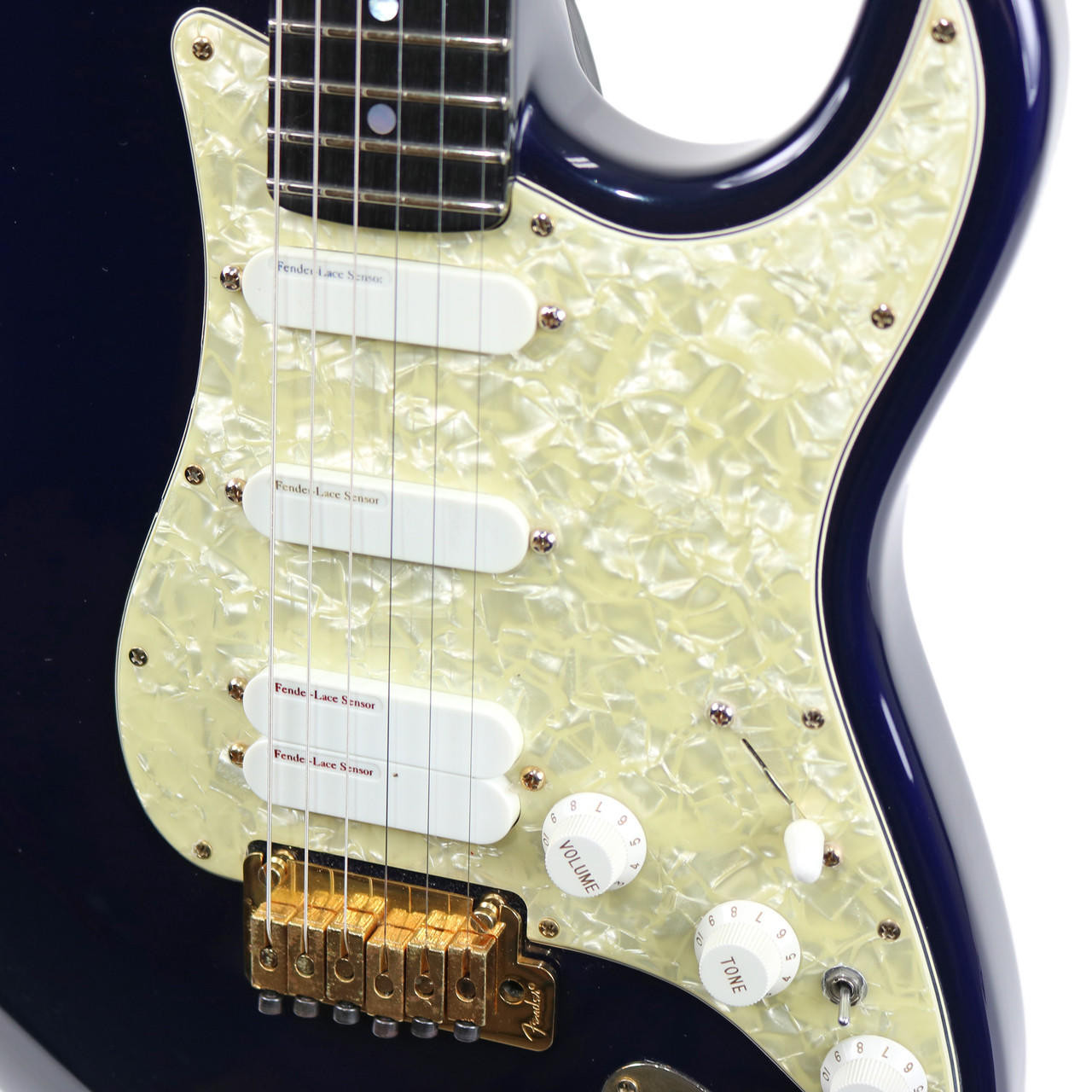 1992 Fender Custom Shop Set Neck Stratocaster Midnight Blue | Cream ...