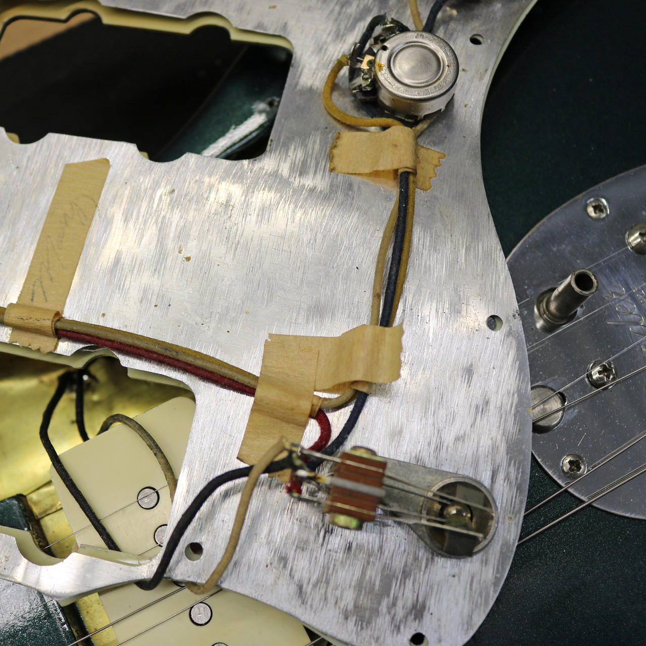 Vintage 1963 Fender Jazzmaster Metallic Green | Cream City Music