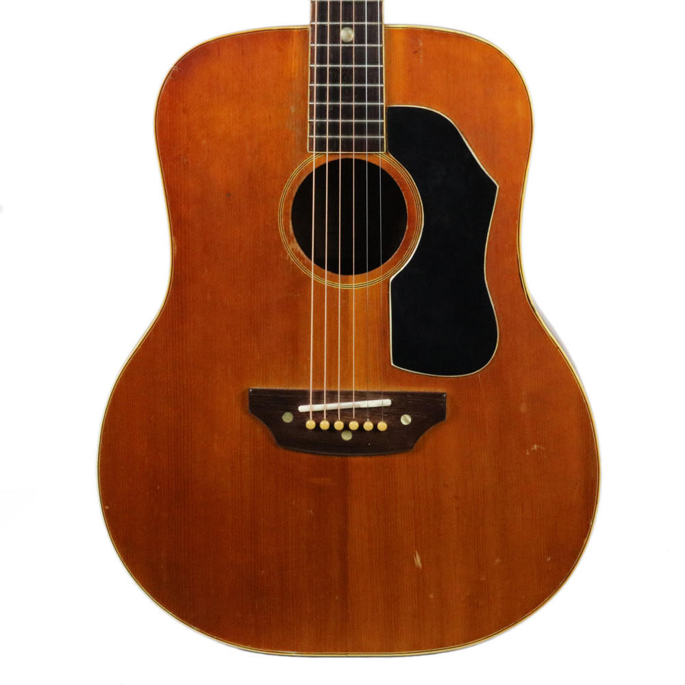 Vintage 1960's Shelby Model S321 "Western" Dreadnought Acoustic Guitar ...