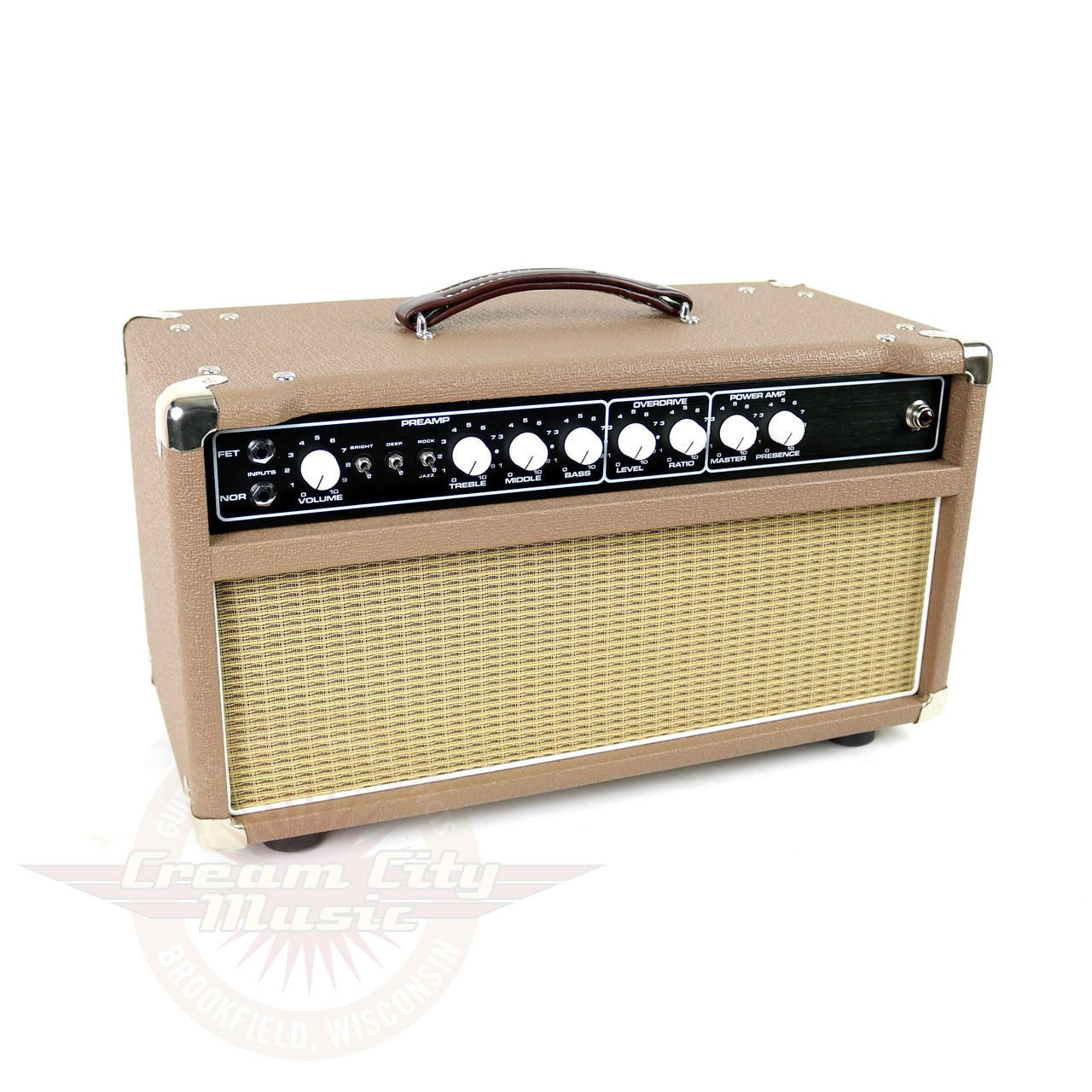 2014 Ceriatone Overtone Special 50W Boutique Tube Amp Head | Cream City ...