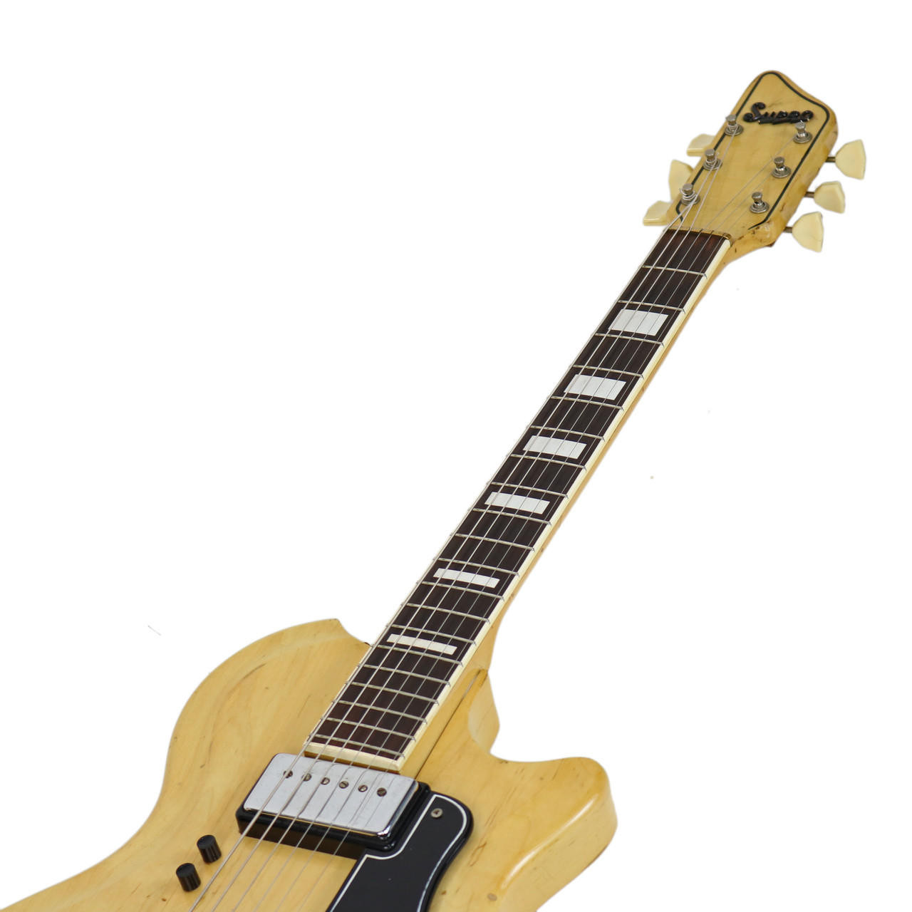 G.E. Smith's Vintage 1961 Supro Val Trol Natural | Cream City Music