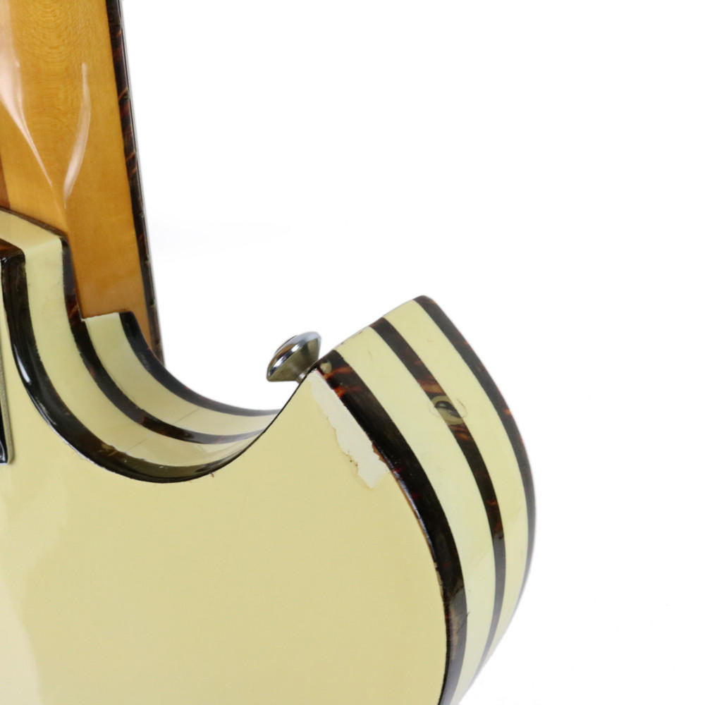 Vintage 1960's Kent Model 820 Electric Guitar Cream Finish | Cream City ...