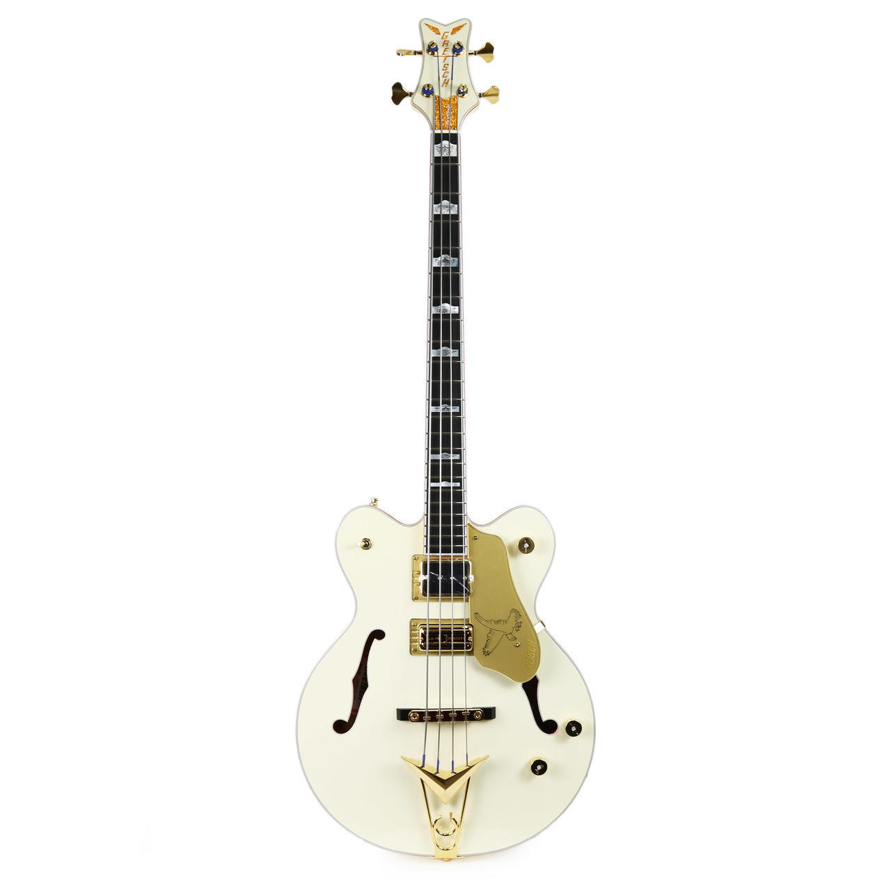 White Falcon Bass G6136LSB White Falcon™ Bass, 34" Scale, Ebony