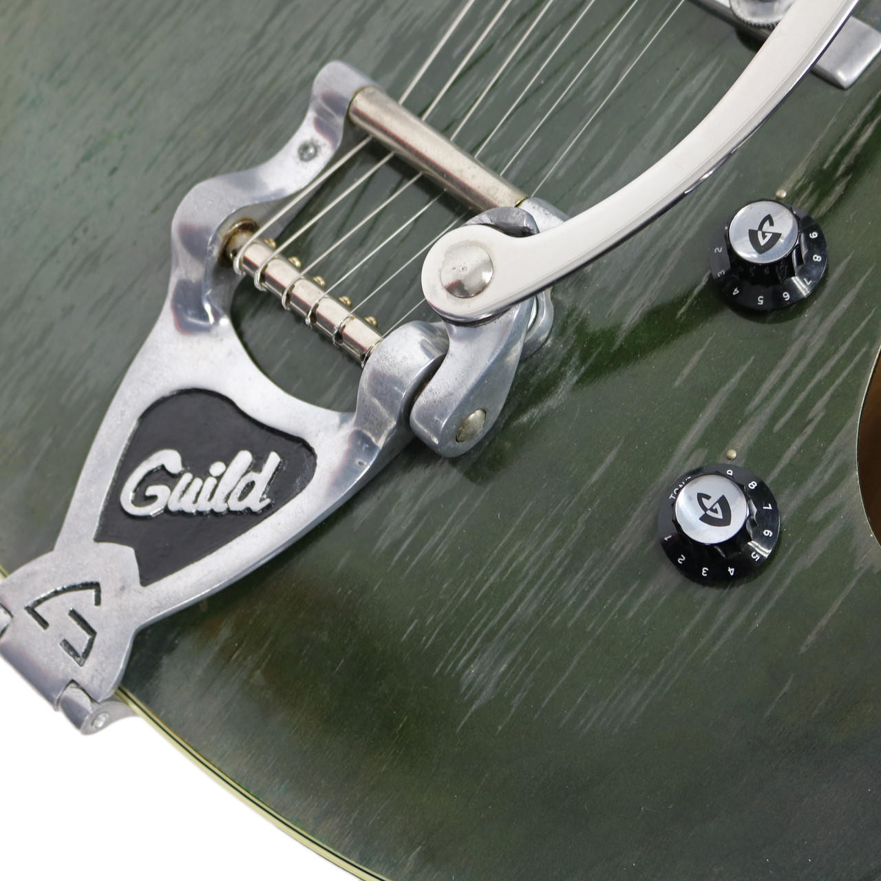 Vintage 1967 Guild Starfire V Emerald Green | Cream City Music